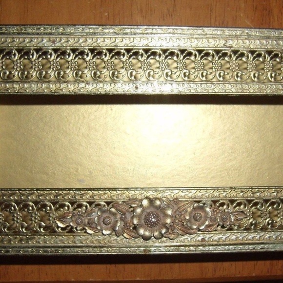 Accents | Vintage Rare Filigreed Metal Tissue Holder | Poshmark
